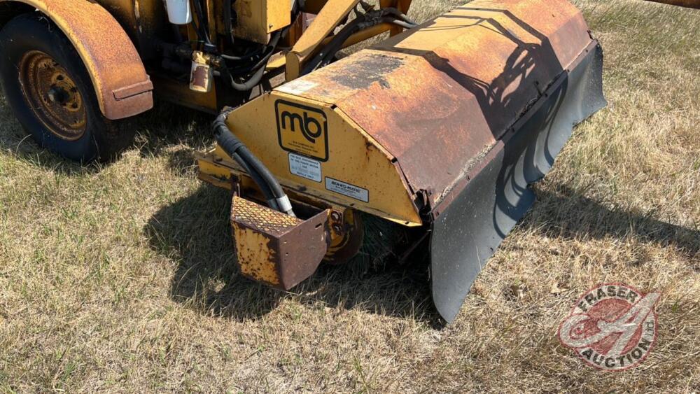 MB pull type sweeper (engine not running)