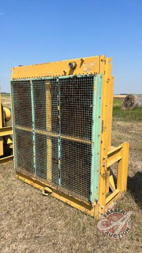 Perfex Pak 6in x 60in DDV-100 rad with electric fan, 3ph motor