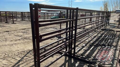 30' Free standing combo panel - 5 bar J34