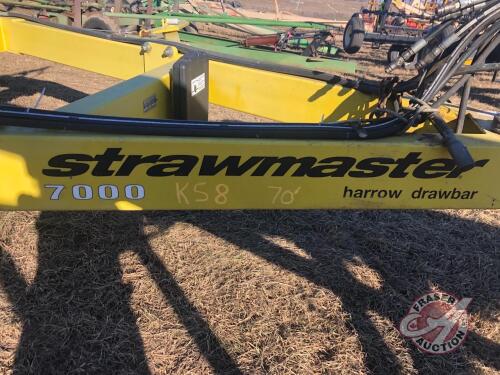 K58 70' Degelman Straw Master 7000 heavy harrows s/n4983