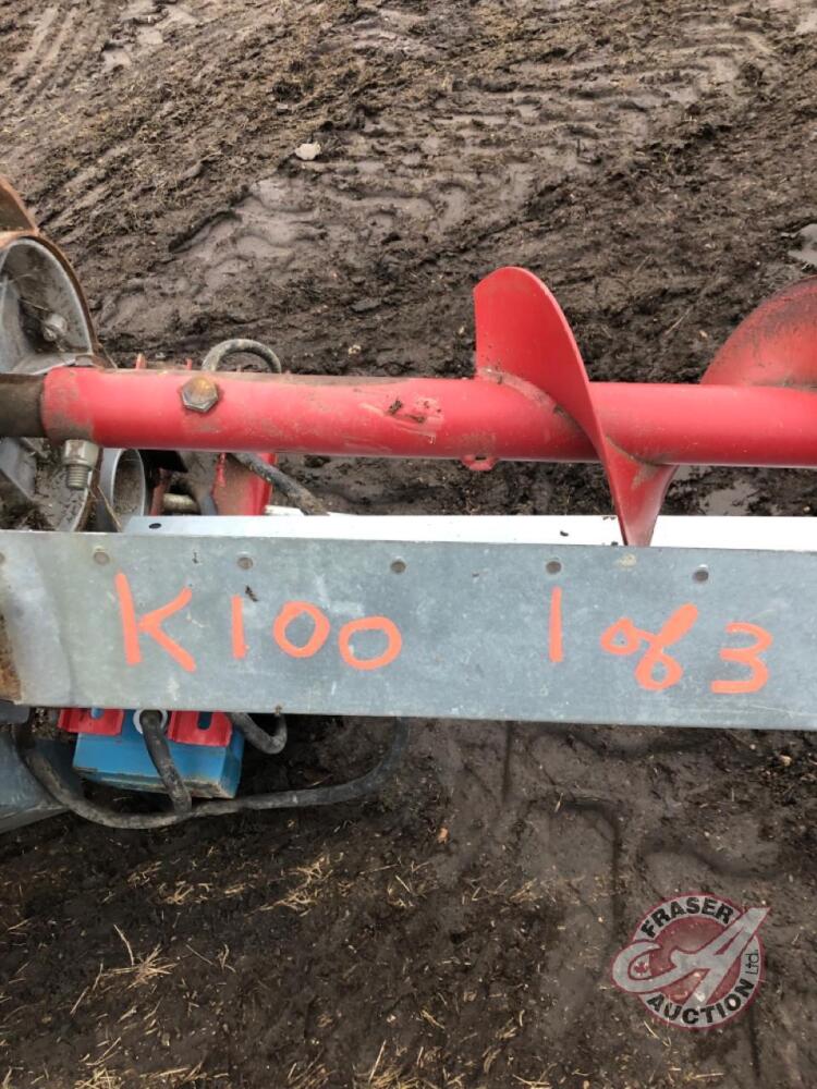 K100, Clean Out Auger & Motor