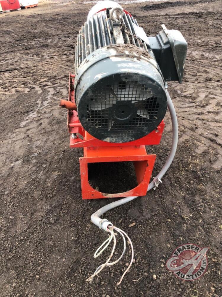 K100, Clean Out Auger & Motor