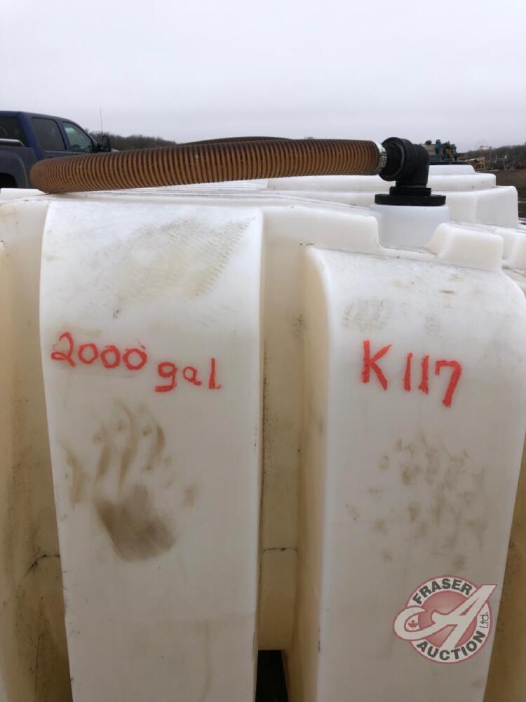 K117, 2000-Gal Water Tank (no lid)