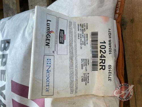 1 - Bag 50 LBS. Nexera 1024RR Roundup Ready Canola.