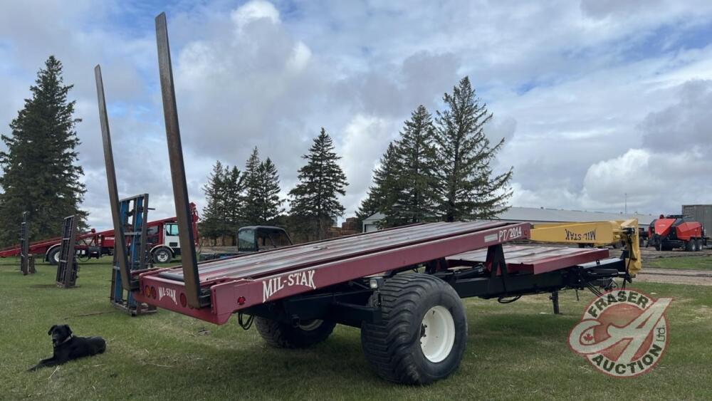 MIL-STAK PT/2014 PT Large Square Bale Picker/Stacker, S/N: PT14026, F39
