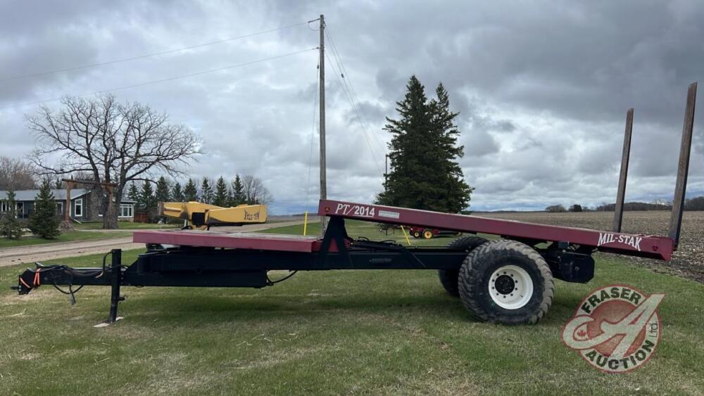 MIL-STAK PT/2014 PT Large Square Bale Picker/Stacker, S/N: PT14026, F39