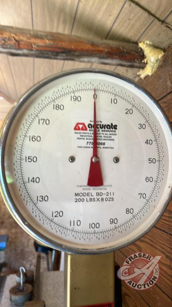 Bench dial scale model BD-211