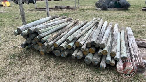 6’ 3-4”/4-5” fence posts