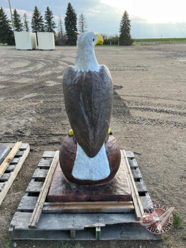 Concrete Eagle statue, F31