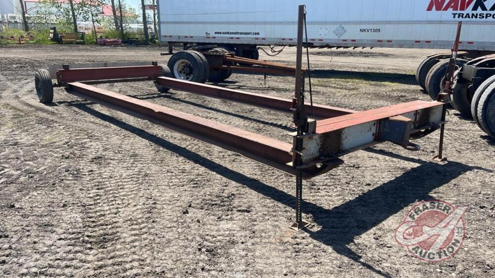 Building moving trailer, F66