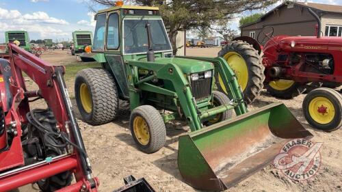 JD 950 MFWD tractor, S/N S026136, F111 **Keys - Office**