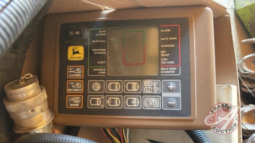 JD 566 RND Baler, S/N 136773, F55 **Monitor & Manual - Office Shed**