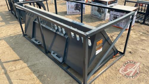 TMG-SN84, 84” Skid Steer Bucket, H38