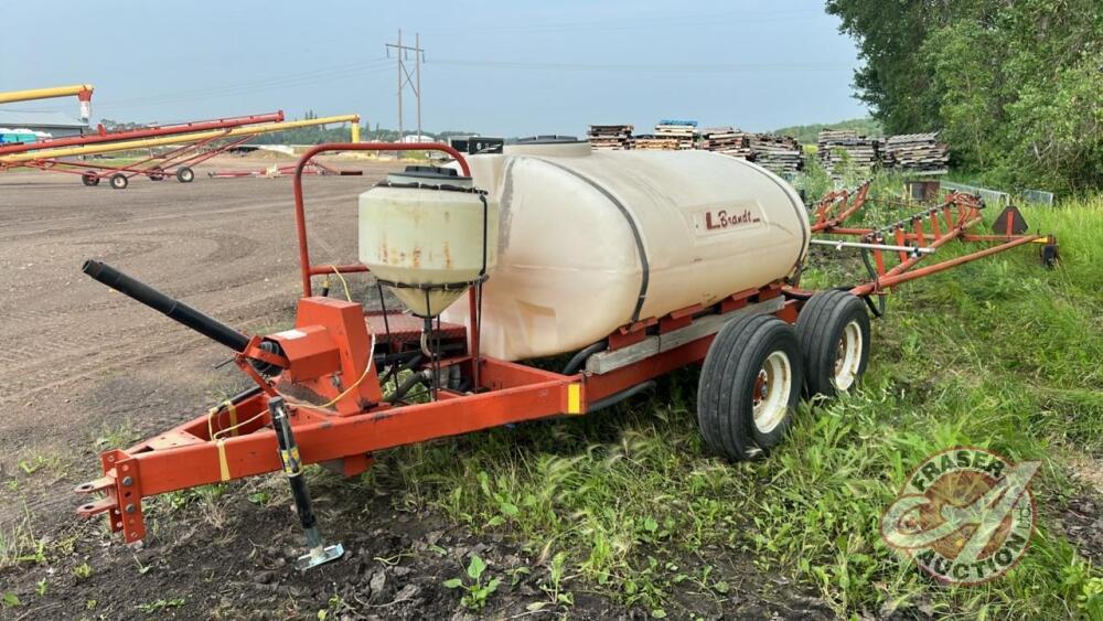 60' L Brandt T/A pull type sprayer, H76 **Control - Office Shed**