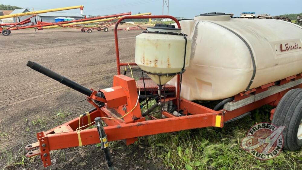60' L Brandt T/A pull type sprayer, H76 **Control - Office Shed**