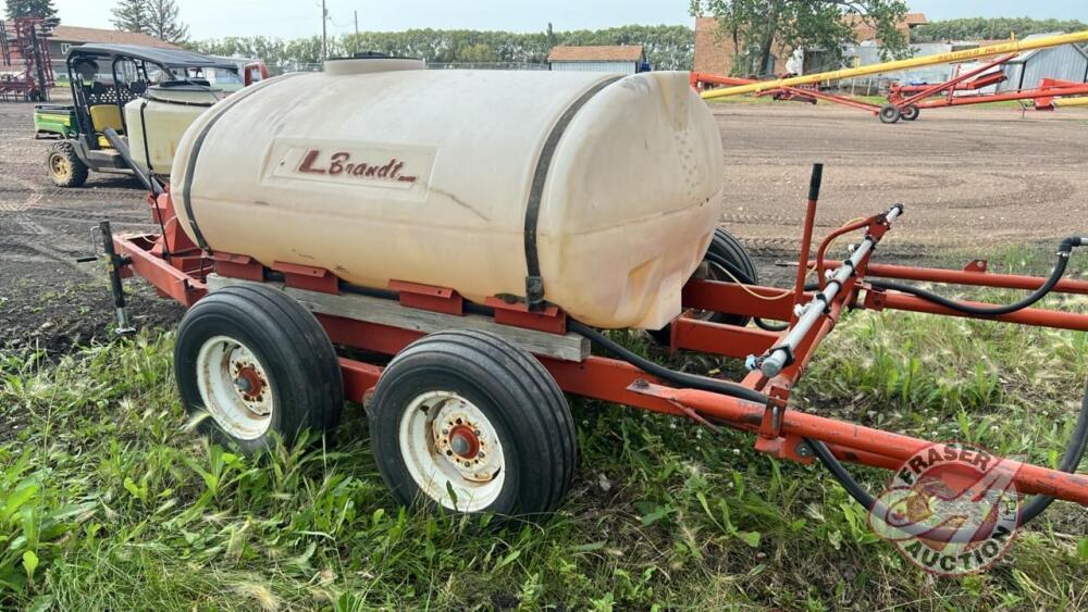 60' L Brandt T/A pull type sprayer, H76 **Control - Office Shed**
