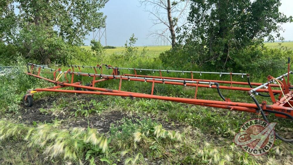 60' L Brandt T/A pull type sprayer, H76 **Control - Office Shed**