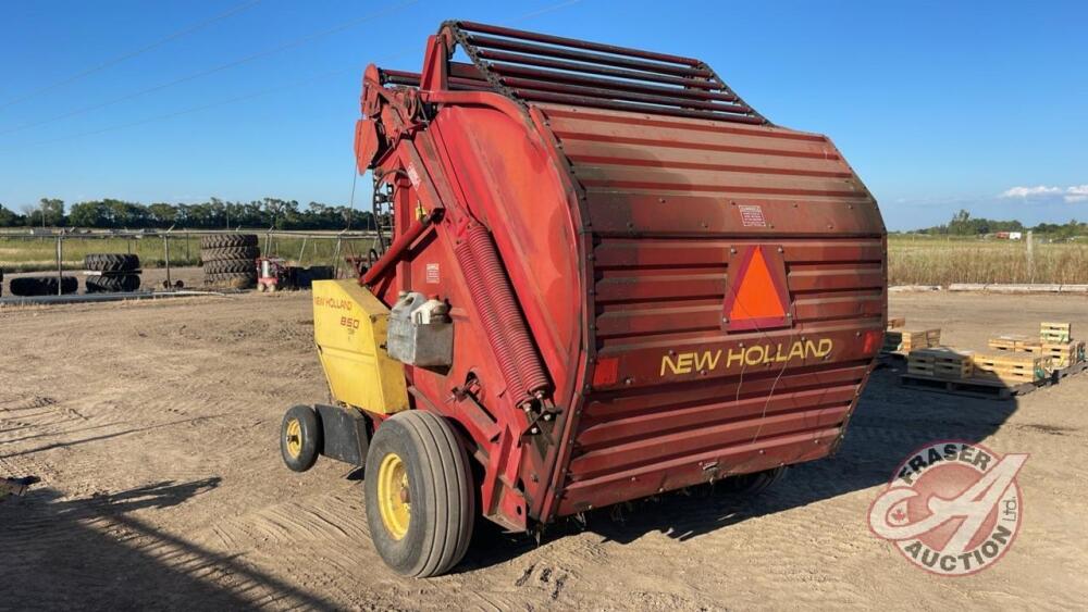 NH 850 Chain baler, S/N 459119, H129 ***Control Box - Office Shed***