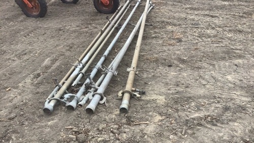 Irrigation wheel move unit