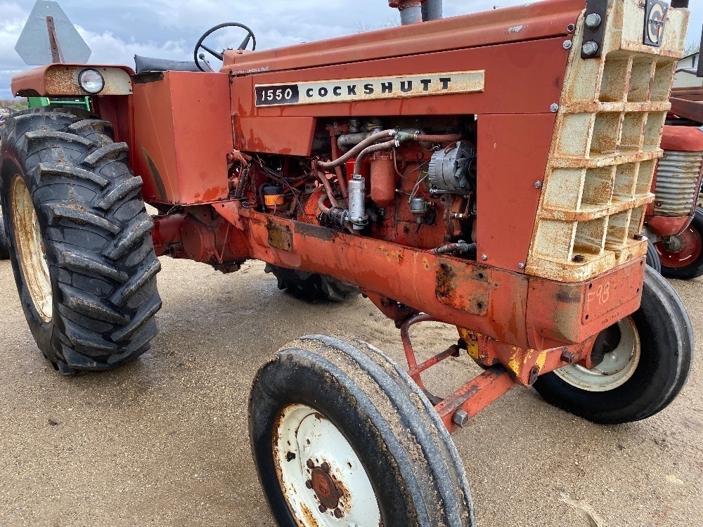 Cockshutt 1550 Tractor, s/n180897, hour meter was changed, newer ...