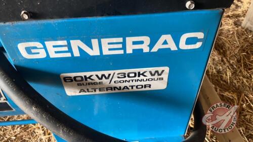Generac Model 6871-0 60/30kw PTO generator (data plate in pictures)