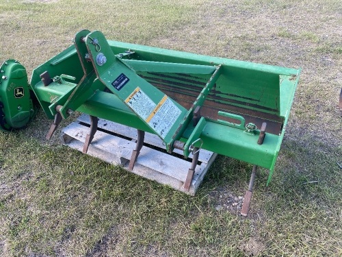 5' Frontier BB1060 box scraper w/scarifier teeth, A55