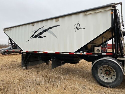 *2013 Load King Prestige Super-B hopper bottom aluminum grain trailers ...