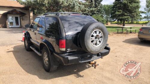 2004 GMC Jimmy ZR2 4x4 Sport Utility, Black, 249,661 showing, VIN ...