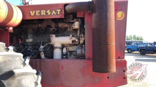 Versatile 800 4WD Tractor, 7424 hrs showing, s/n 0522505, H134 ***keys ...