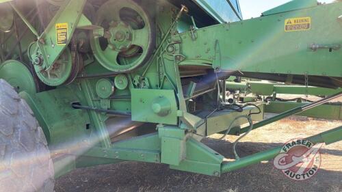 1980 JD 7721 PT Combine, single speed cylinder, 23.1-26 rubber, air ...