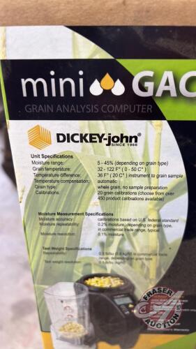 Dickey-John mini GAC Plus moisture tester