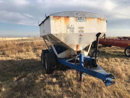 *Eberhart Doyle t/a PTO drive spin spreader