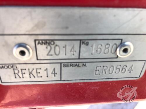 2014 14 Wheel Farm King Easy Rake, K67