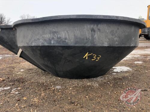 Round Poly Auger Hopper, K33