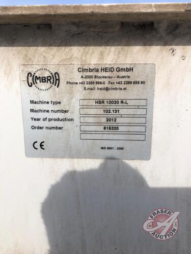 8ft Cimbria HEID seed cleaning indents - 2 pieces, plus screens, K83,