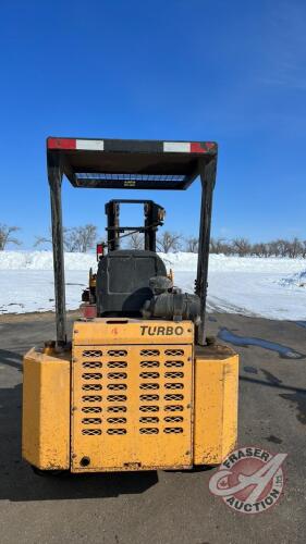 Hummerbee Turbo All Terrain articulating forklift & trailer - s ...