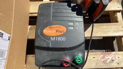 M1800 Gallagher Electric Fence Energizer and Fencing Supplies, F35