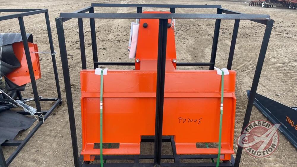 TMG-PD700S Skid Steer Hydraulic Post Pounder, F55